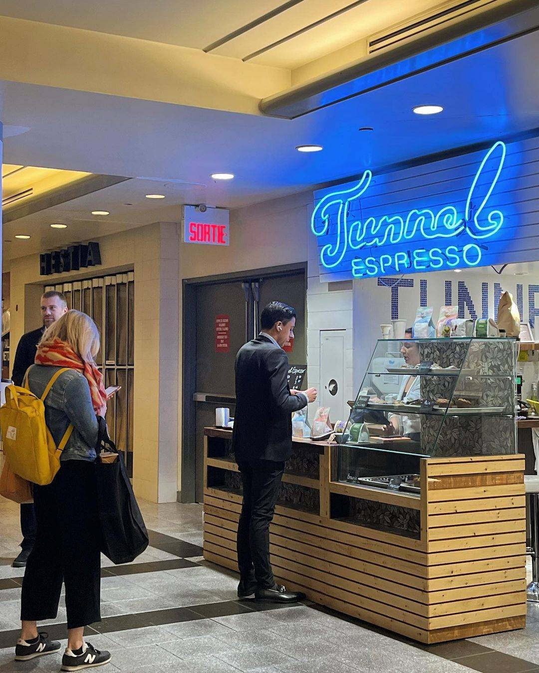 Tunnel Espresso Bar | Place Ville Marie | Th3rdwave Montréal