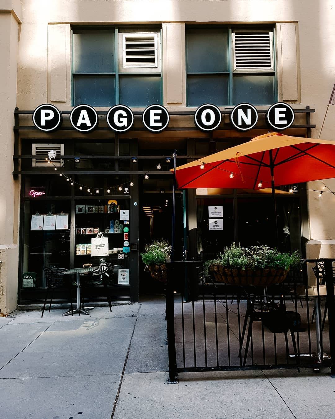 Page One Coffee + Bar | Th3rdwave Toronto