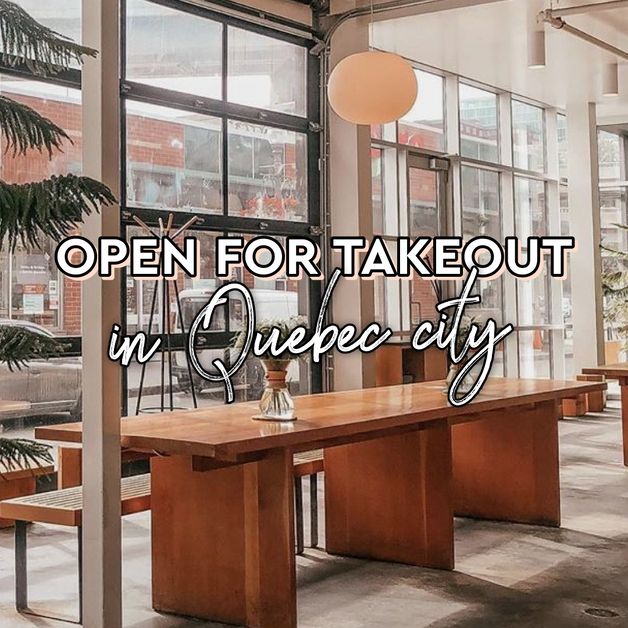 Coffee shops in Quebec City open for takeout | Th3rdwave